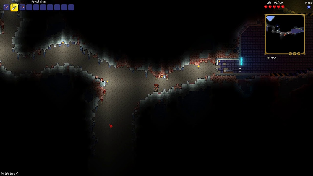 Terraria Portal custom map part 2! - YouTube