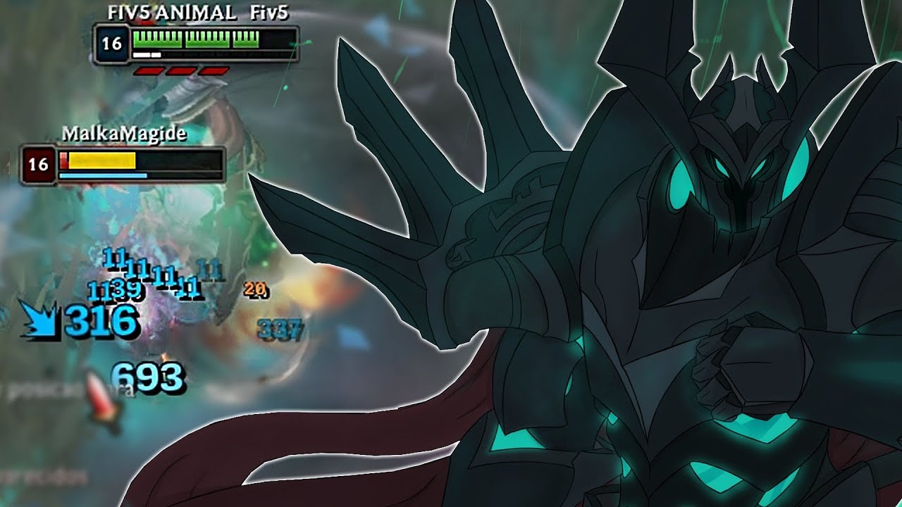 DELETANDO OS CARRYS COM A ULTIMATE - MORDEKAISER COM123 - YouTube