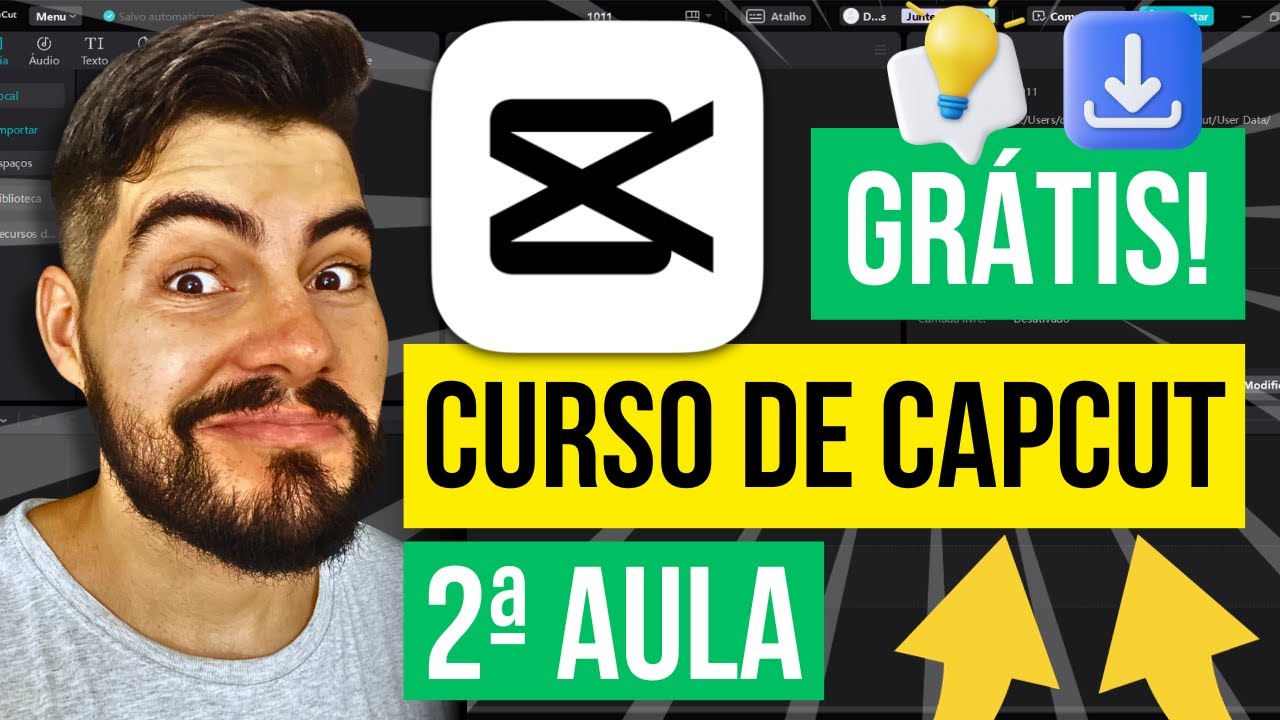 Curso de CapCut para Computador - 2º Aula - Baixando e Conhecendo o CapCut para Computador - YouTube