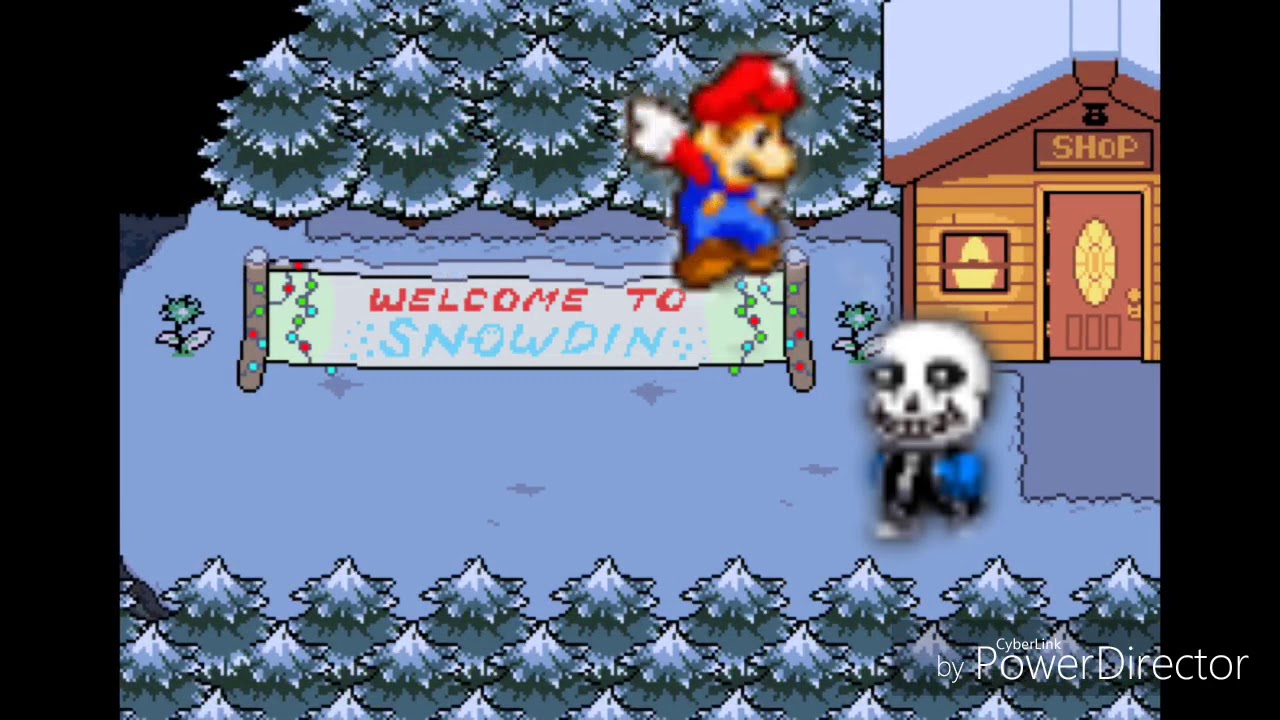 Mario vs Sans. - YouTube