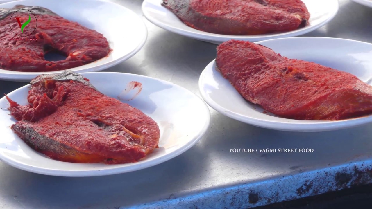 Making Best Chennai Sea Food Fish Fry Recipe | Chennai Street Food ...