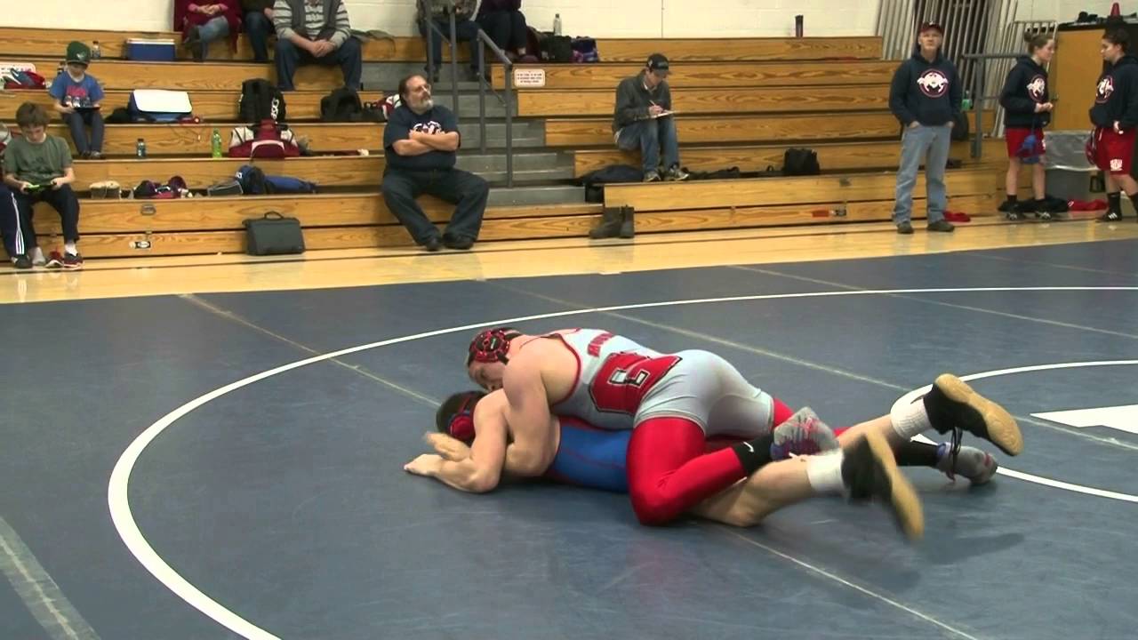 195lbs Alex Griffis Mt Greylock vs Mill River 12 31 15 - YouTube