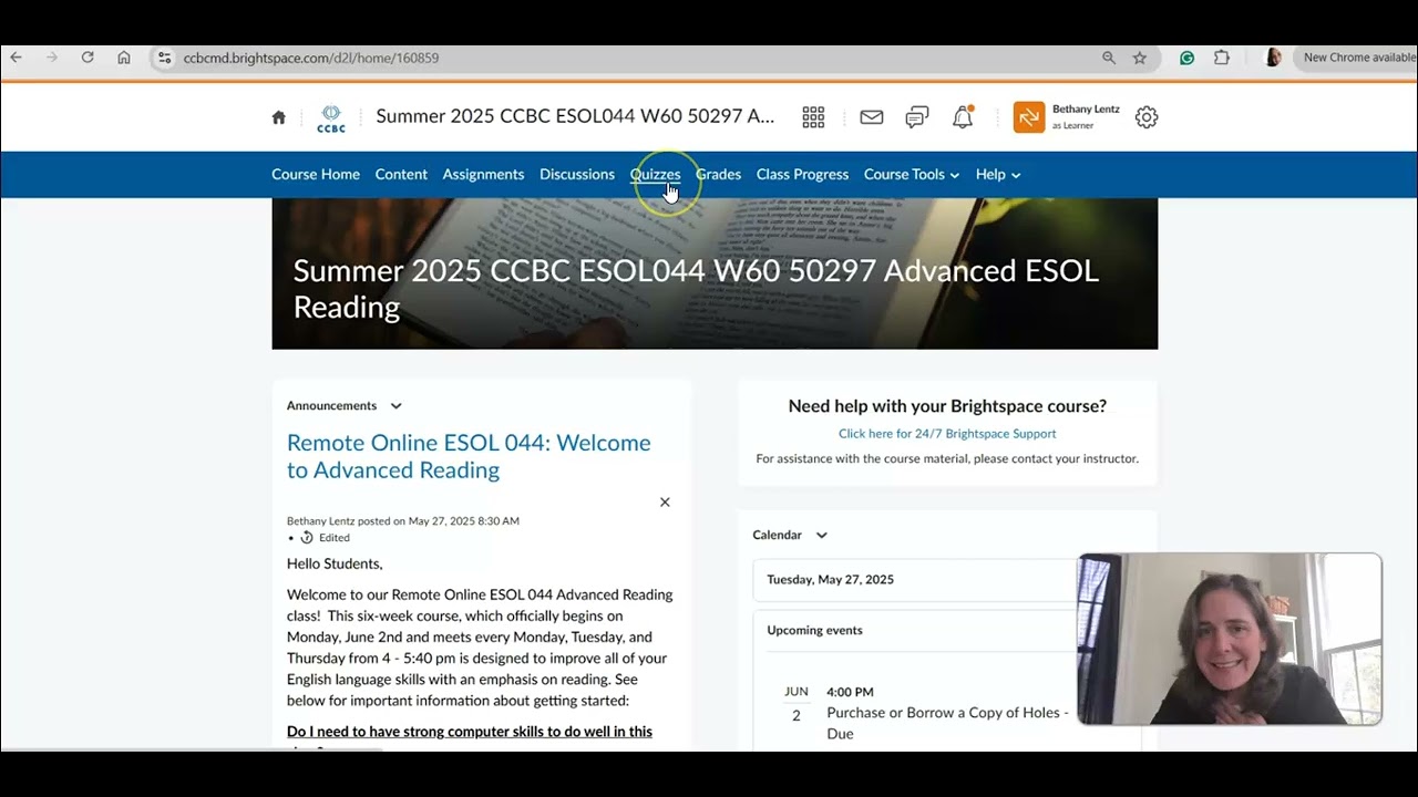 ESOL 044 Welcome to Summer 2025! - YouTube