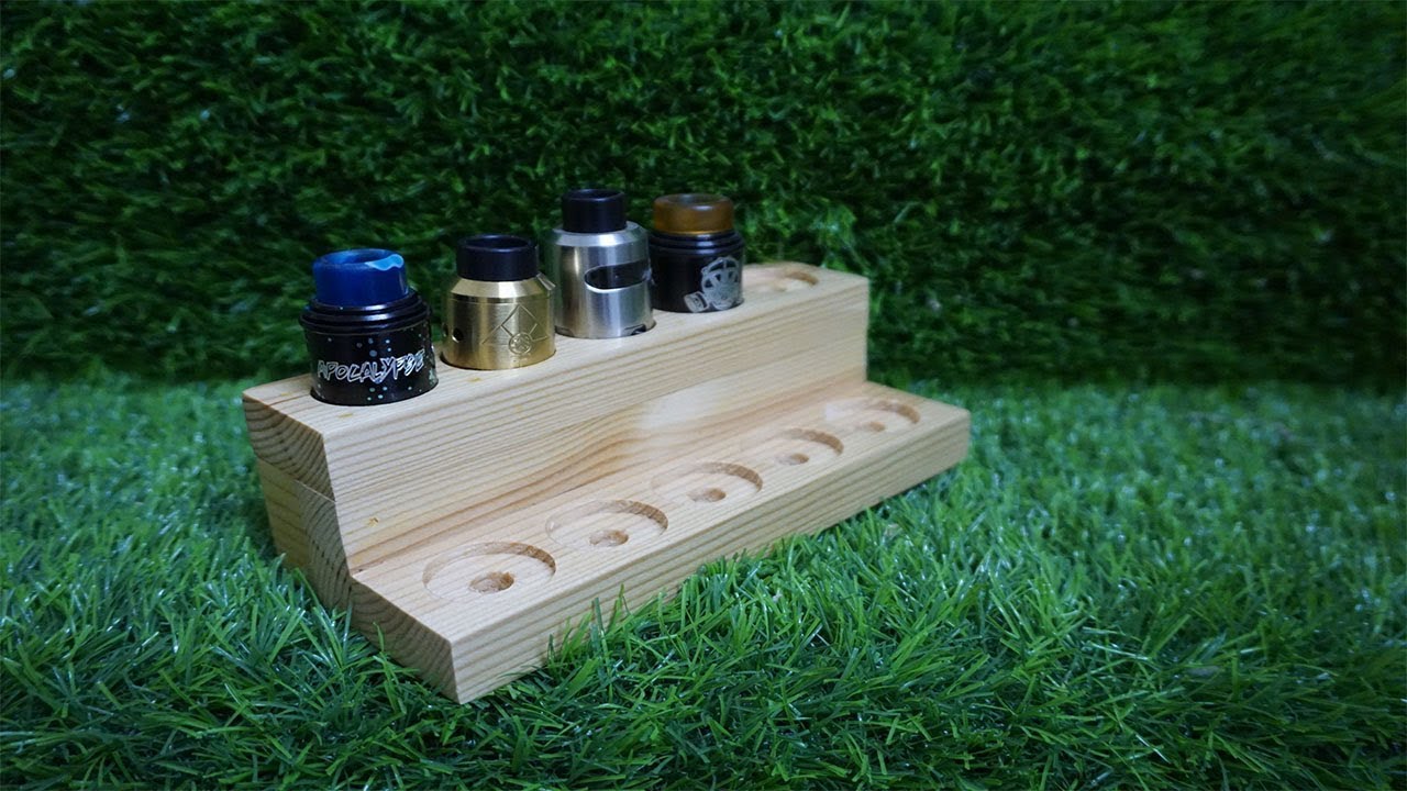Make a Wooden Atomizer Stand - YouTube