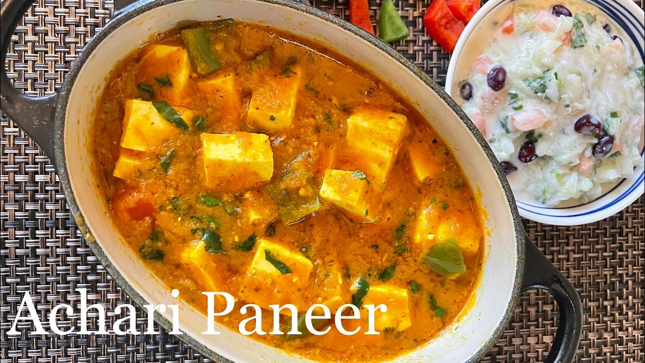 Achari Paneer - YouTube