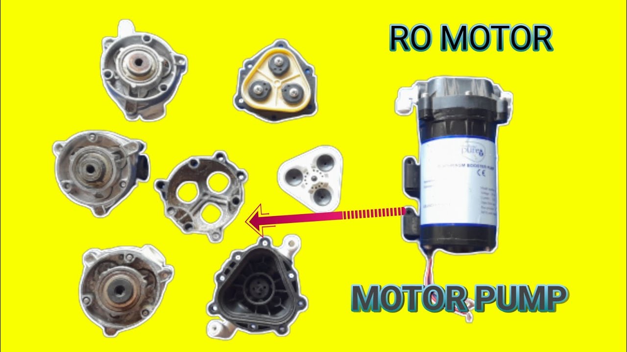 New RO motor Hat Pump //Kent RO Booster Pump Head Leakage Problem | Ro ...