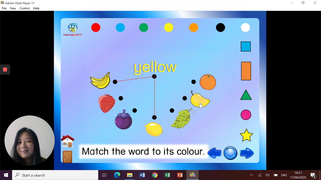 How to Teach Yellow Collor / Pre Starter 2-3 years old - YouTube
