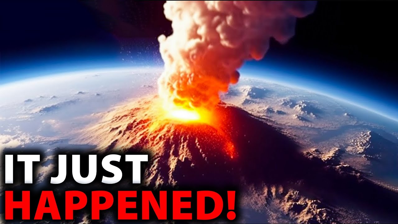 The Largest Volcano Ever Has Just Erupted, Causing The Earth To Crack ...