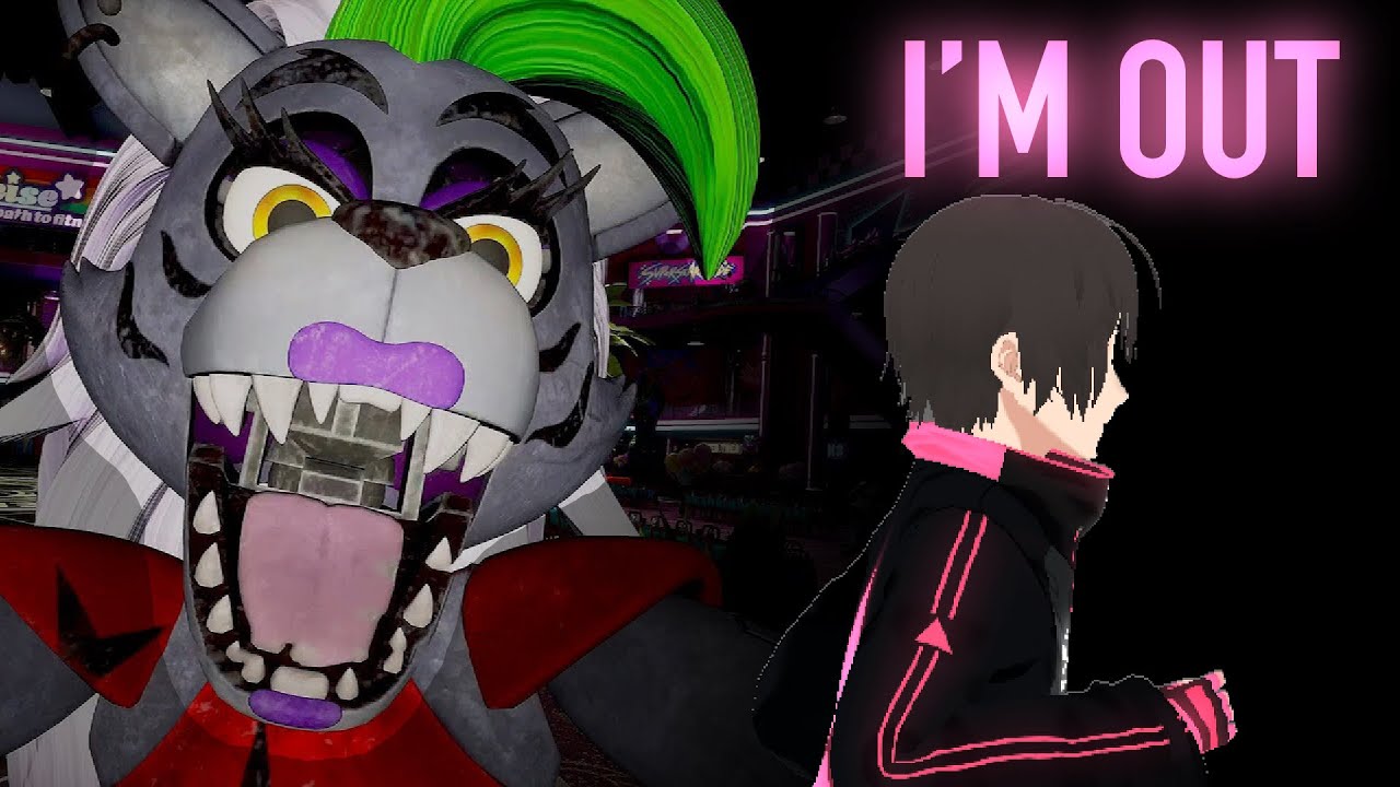 ROXY STOP CHASING ME! | FNAF SECURITY BREACH | PART 3 - YouTube