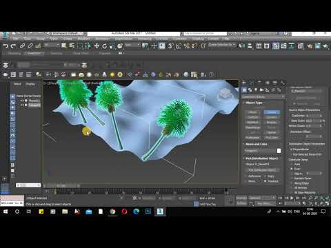 3DS MAX - 20. Compound Object (part - 6) - YouTube