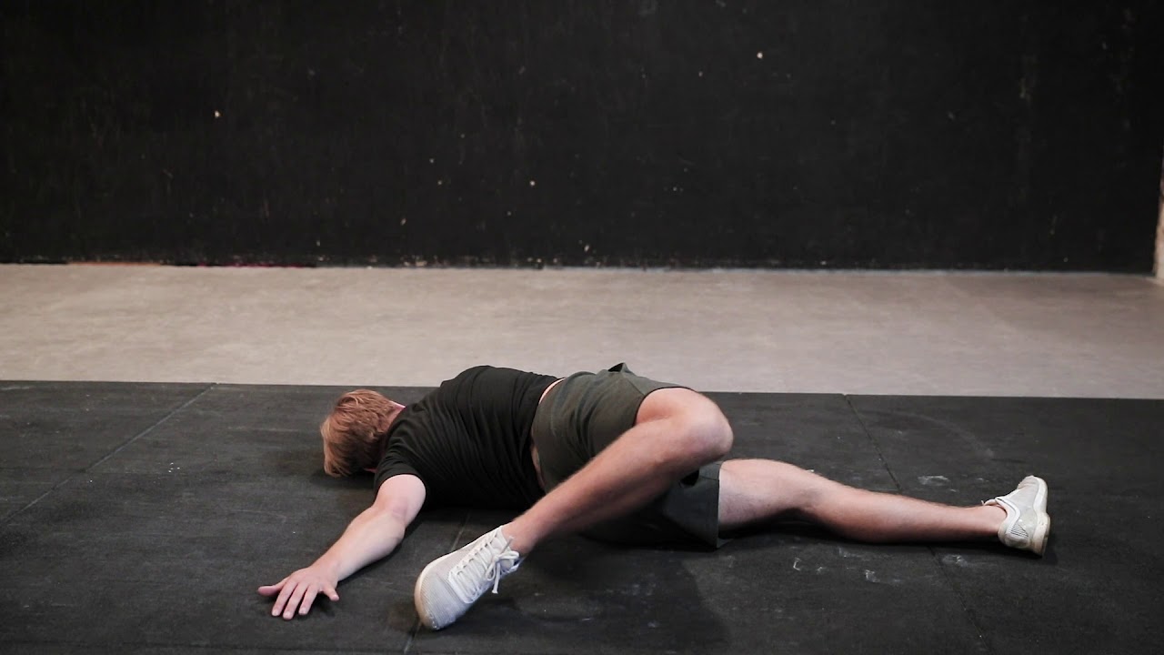 Reverse Scorpion Stretch - YouTube