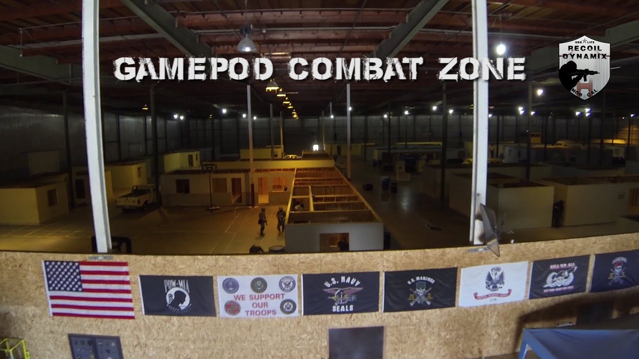 Recoil Dynamix (RDX) GBBR Only Team at GamePod Combat Zone 2-21-2016 ...