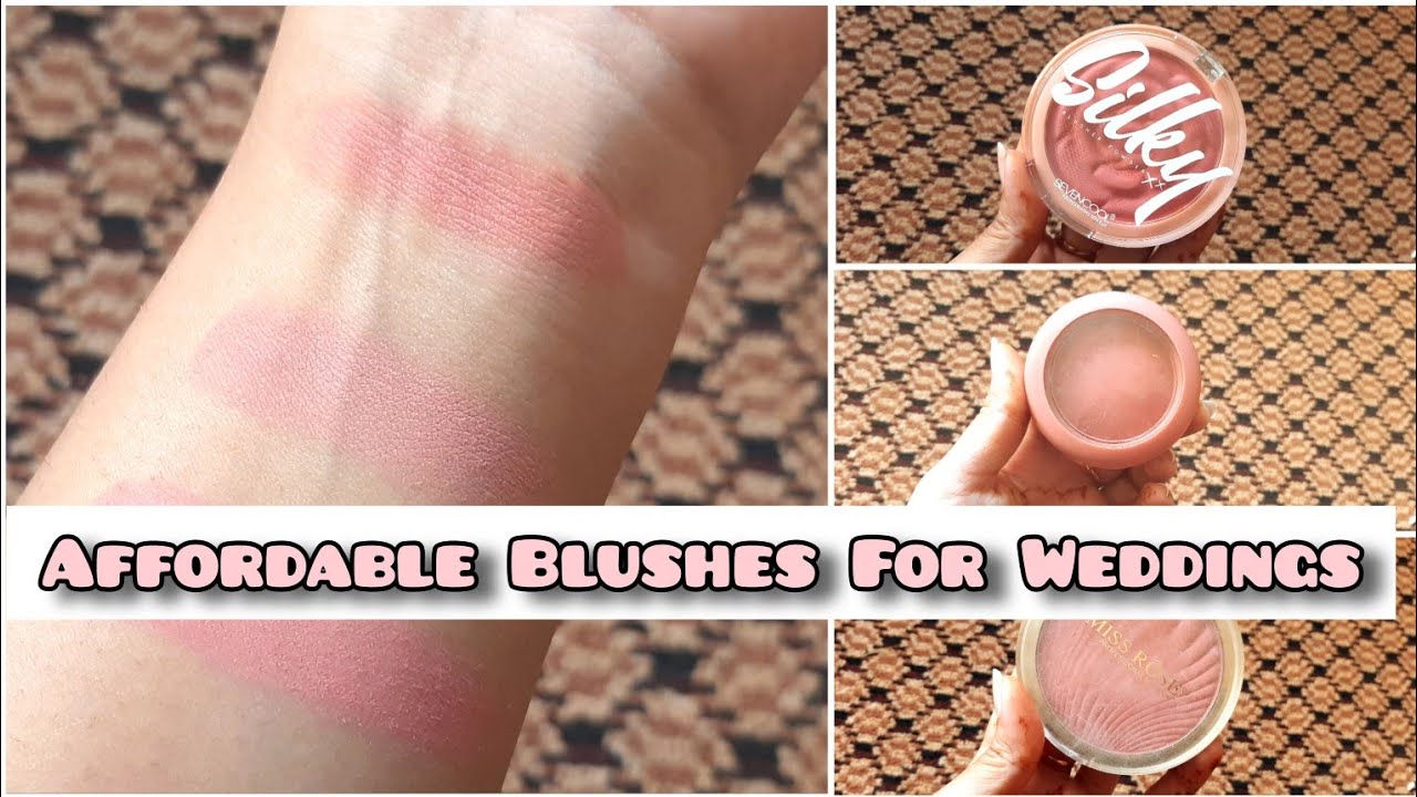 Affordable Blushes For Weddings|Blushes for Beginners Under Rs.500 ...