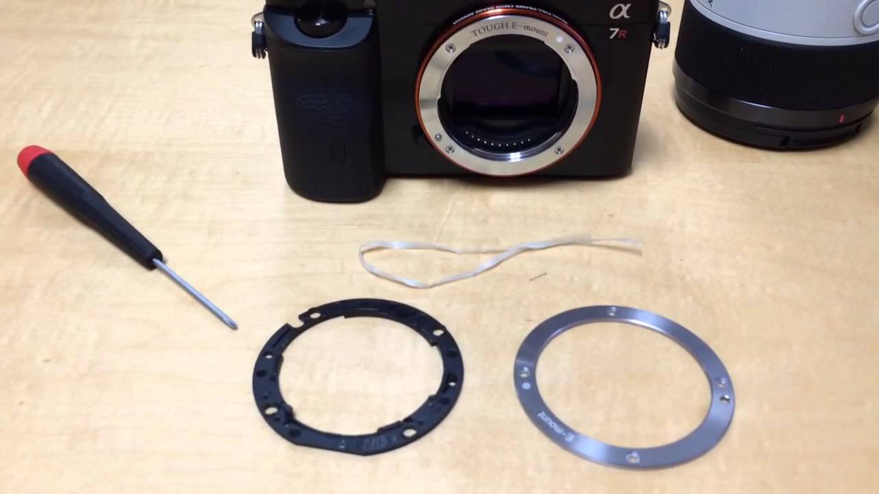 Fix for Sony A7 series cameras lens dismounting issues - YouTube