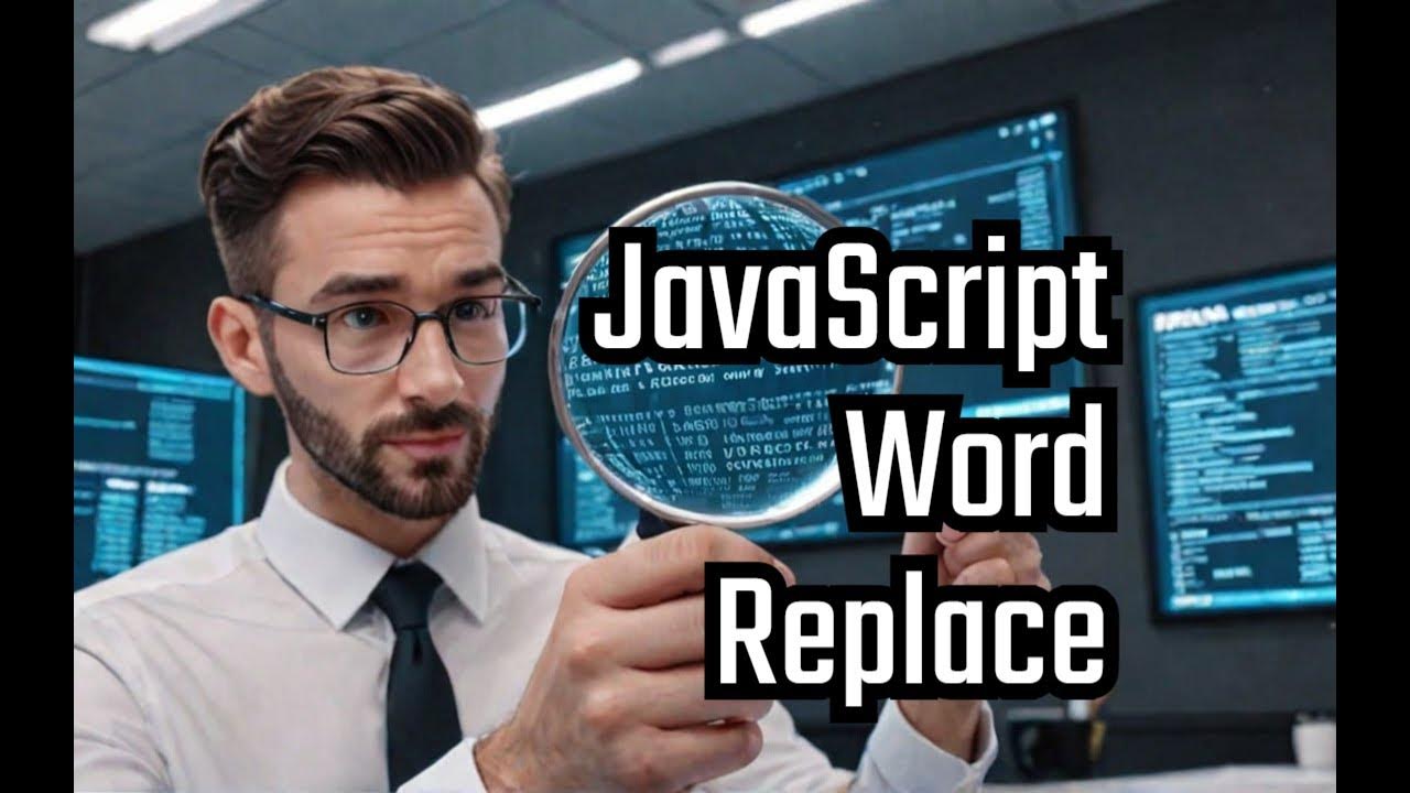 How to replace a word from sentence - YouTube