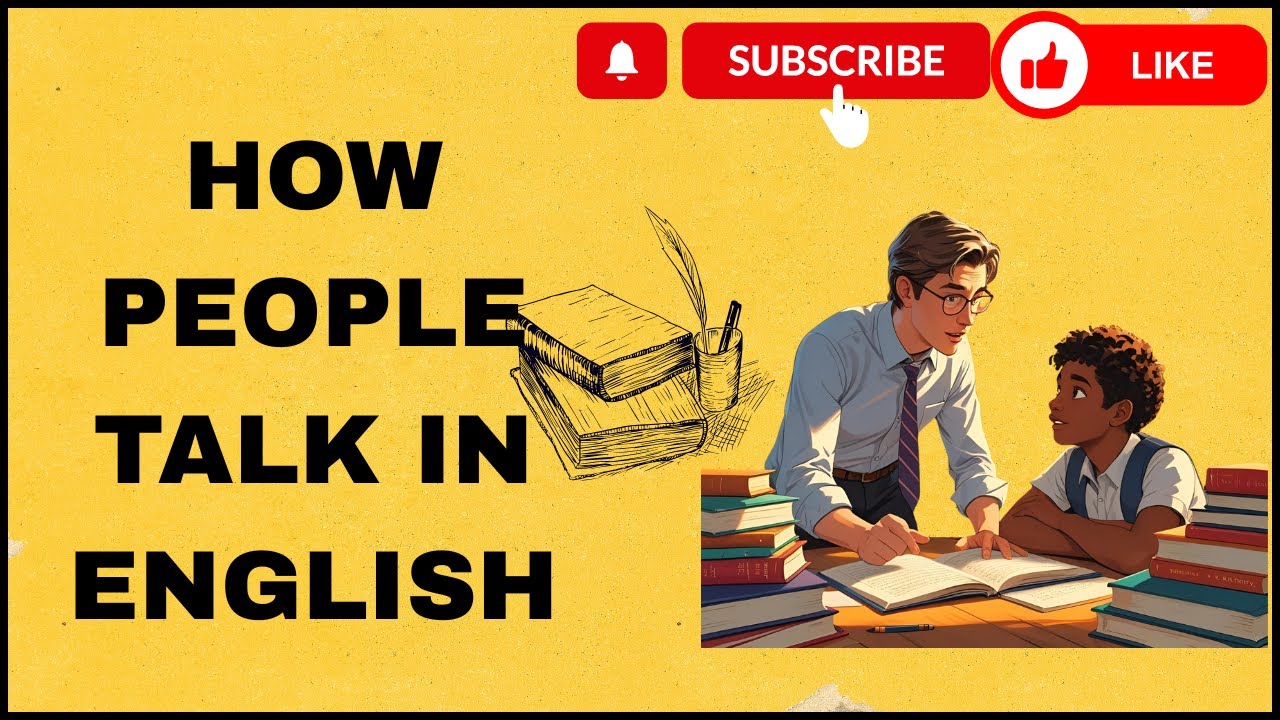 How People Talk in English//Learn English through stories//Simple ...