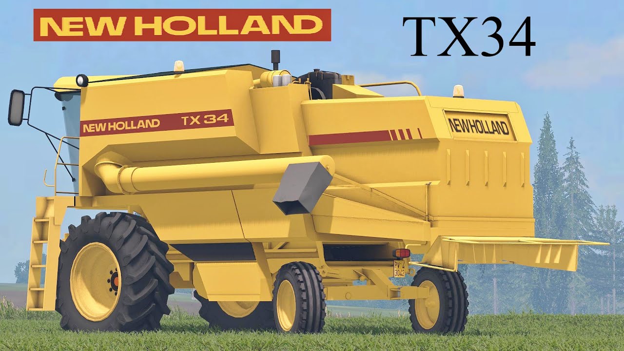Farming Simulator 15 Presentazione New Holland TX34 - YouTube