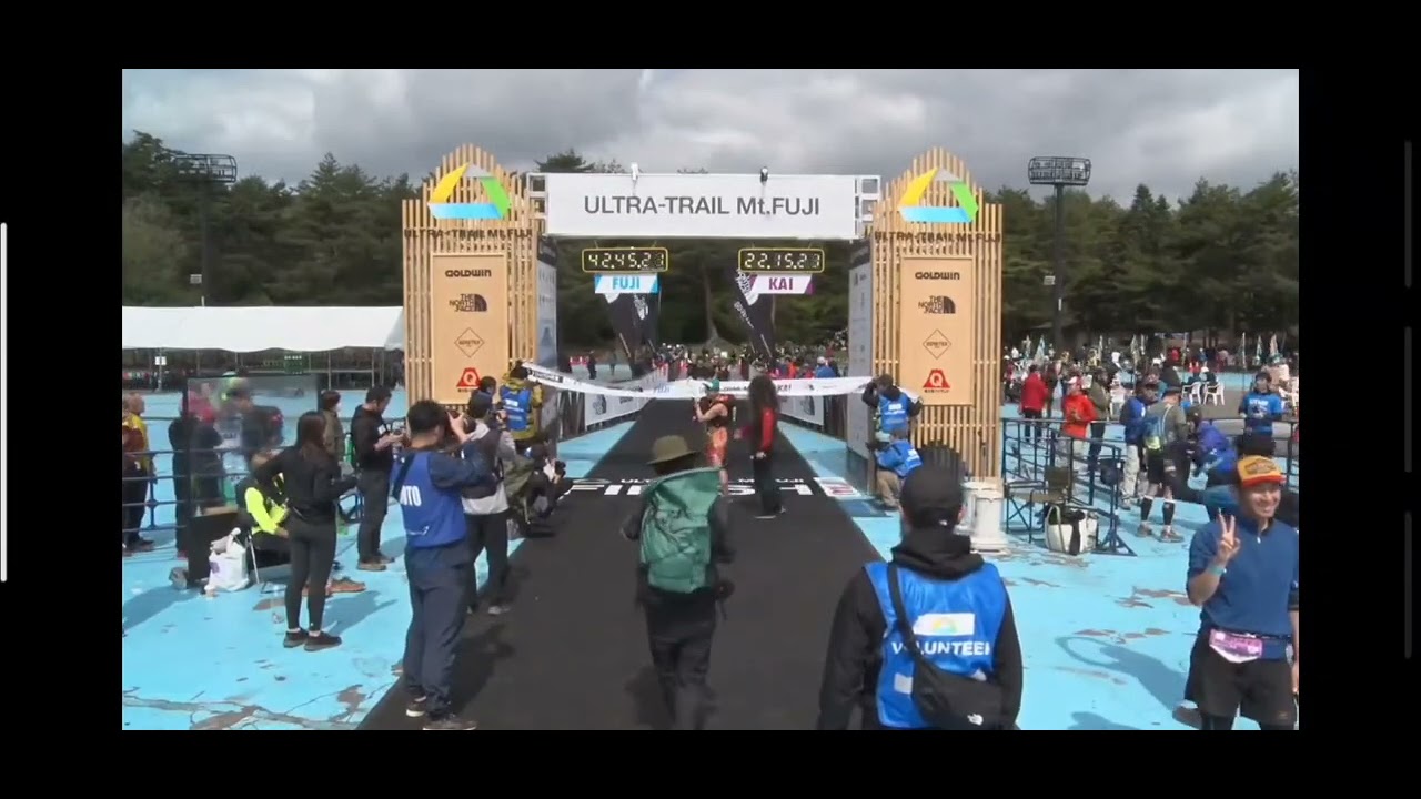 UTMF 2023 finish - YouTube