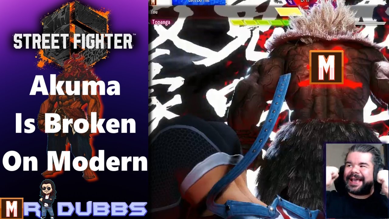 SF6 | Modern Akuma | From Bronze To Gold In One Video! - YouTube