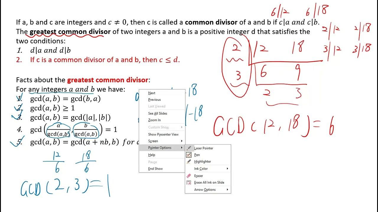 Edexcel FP2 (比特币加密简介) 1.2 Euclidean algorithm - YouTube