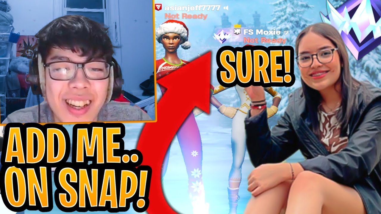 AsianJeff W RIZZ with FEMALE Pro Playing Unreal Together! - YouTube