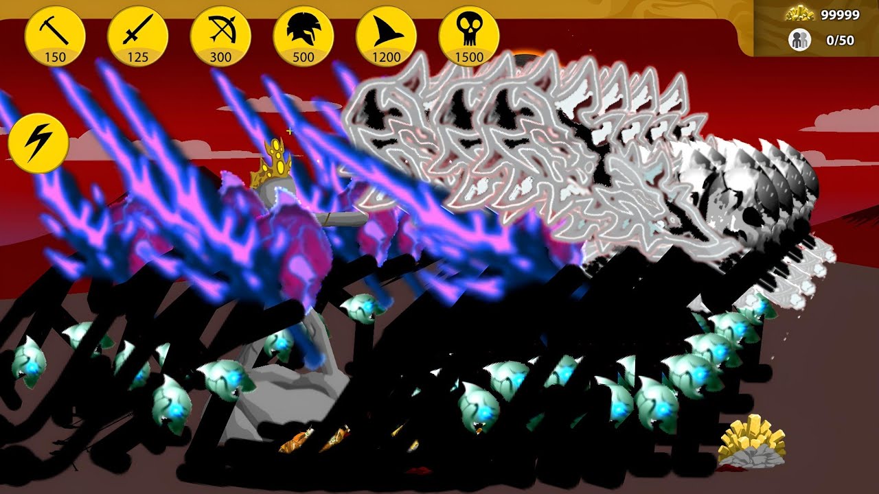 NEW X999 BIG KING BOSS FIGHT | STICK WAR LEGACY MOD VIP | KINGSTICK777 ...