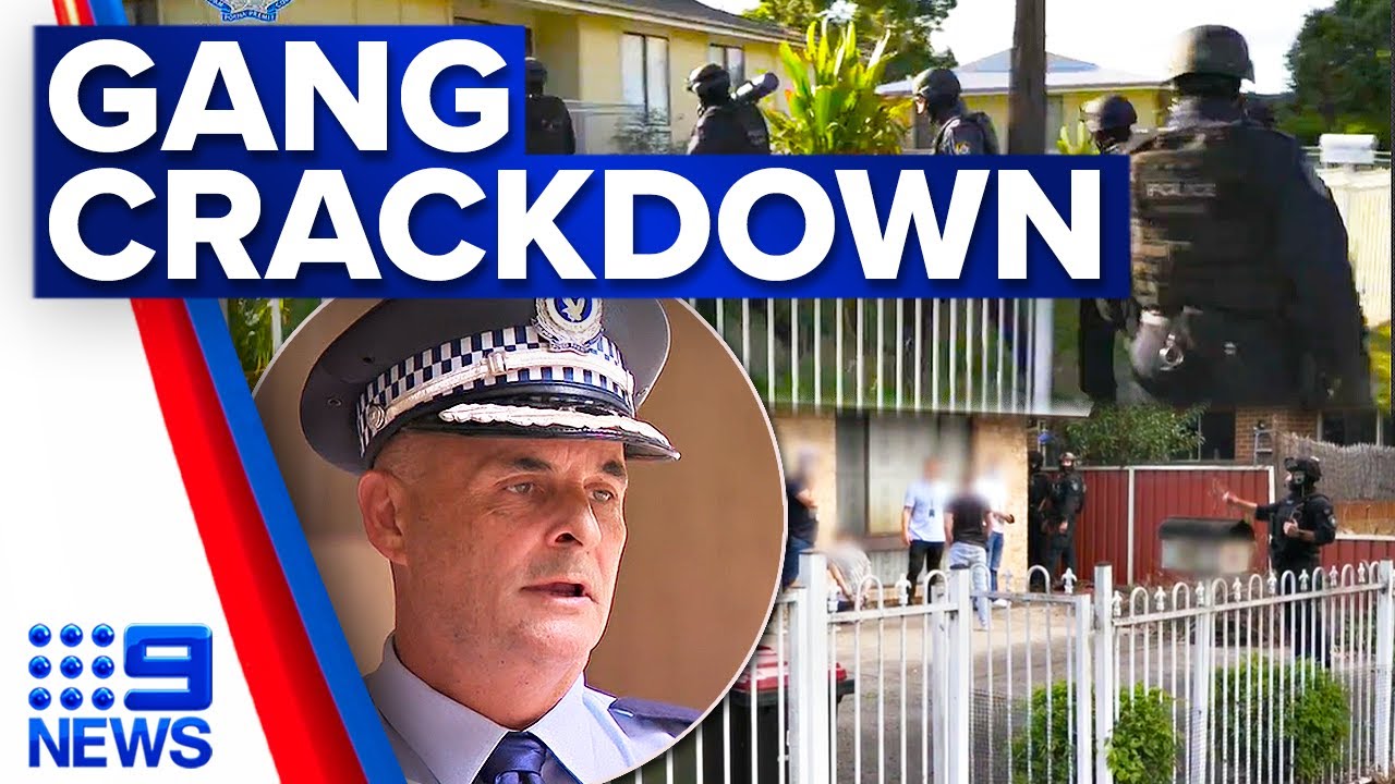 NSW Police launch operation targeting organised crime | 9 News ...