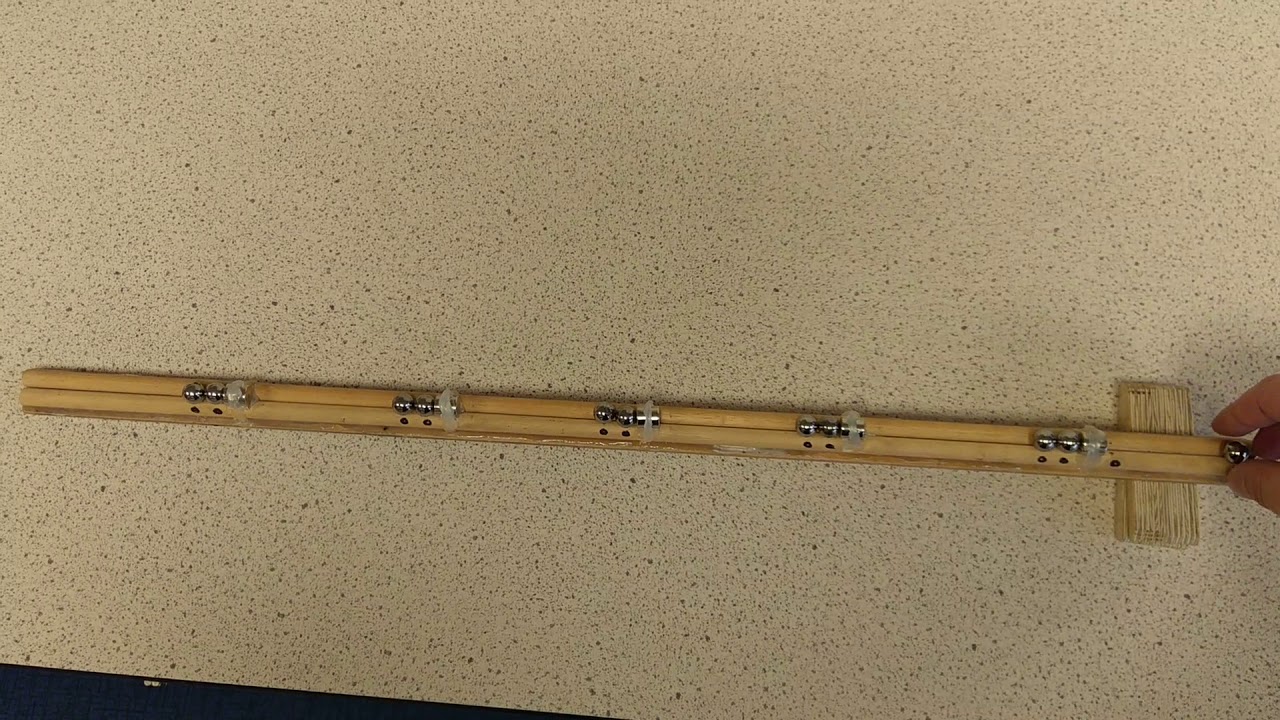 Home made Gauss Gun - YouTube