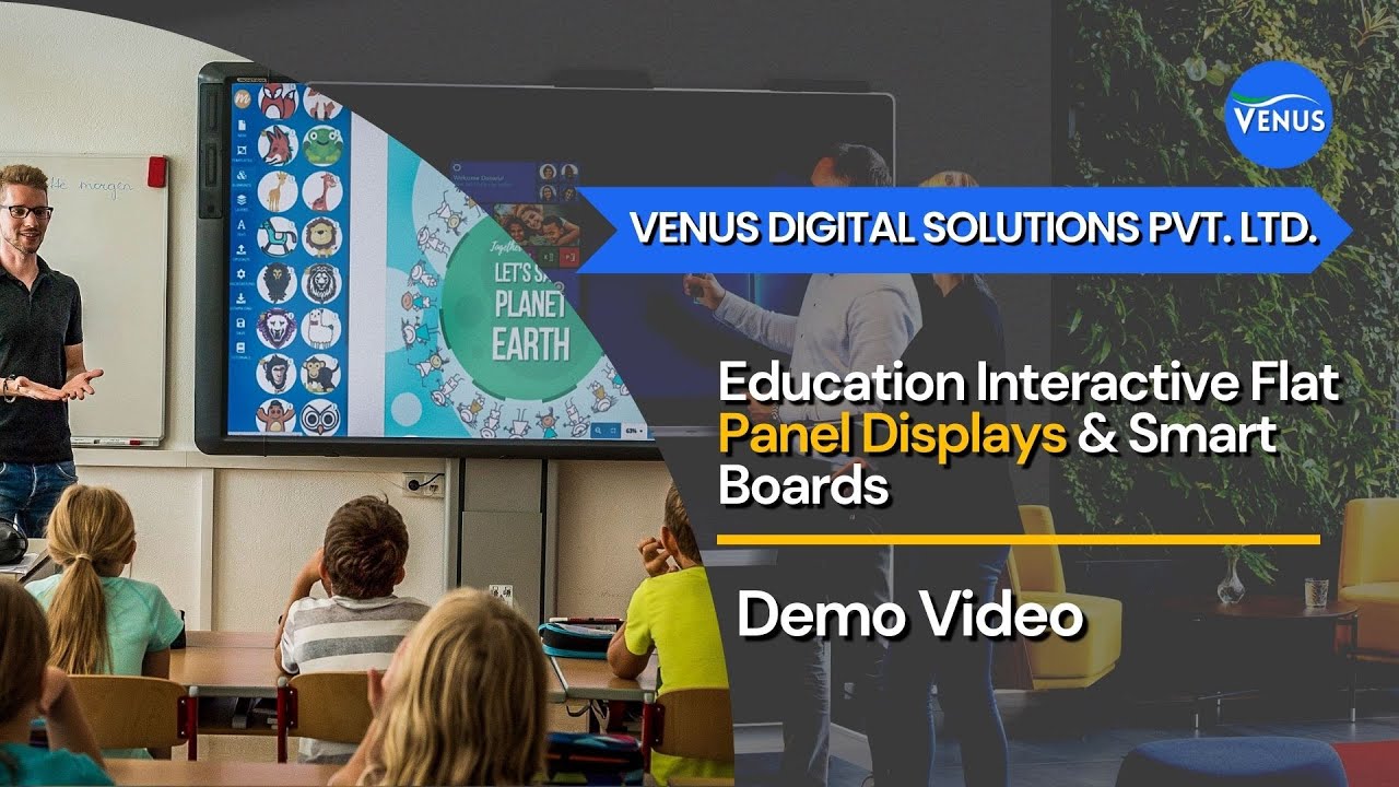 Full Demo of Interactive Flat Panel | Digital Board | Digital Smart ...