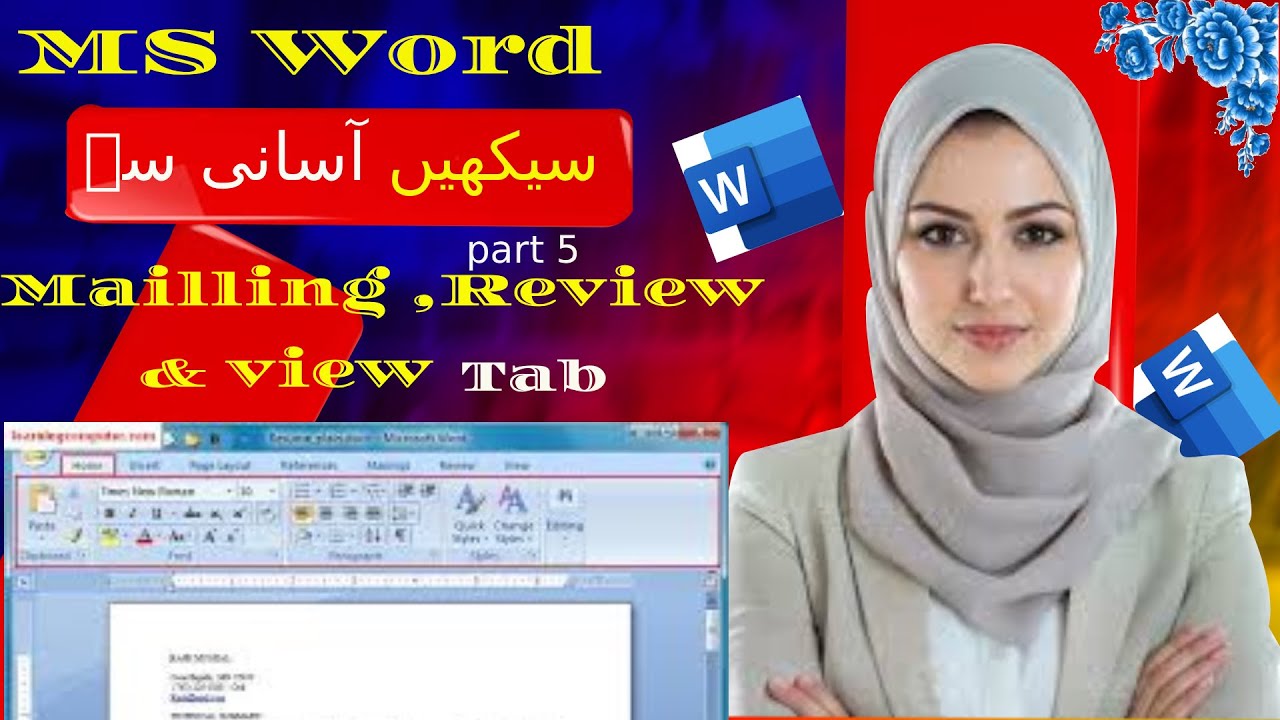 Learning Ms Word part 5 (Review & View tab) || Journey of Learn ...