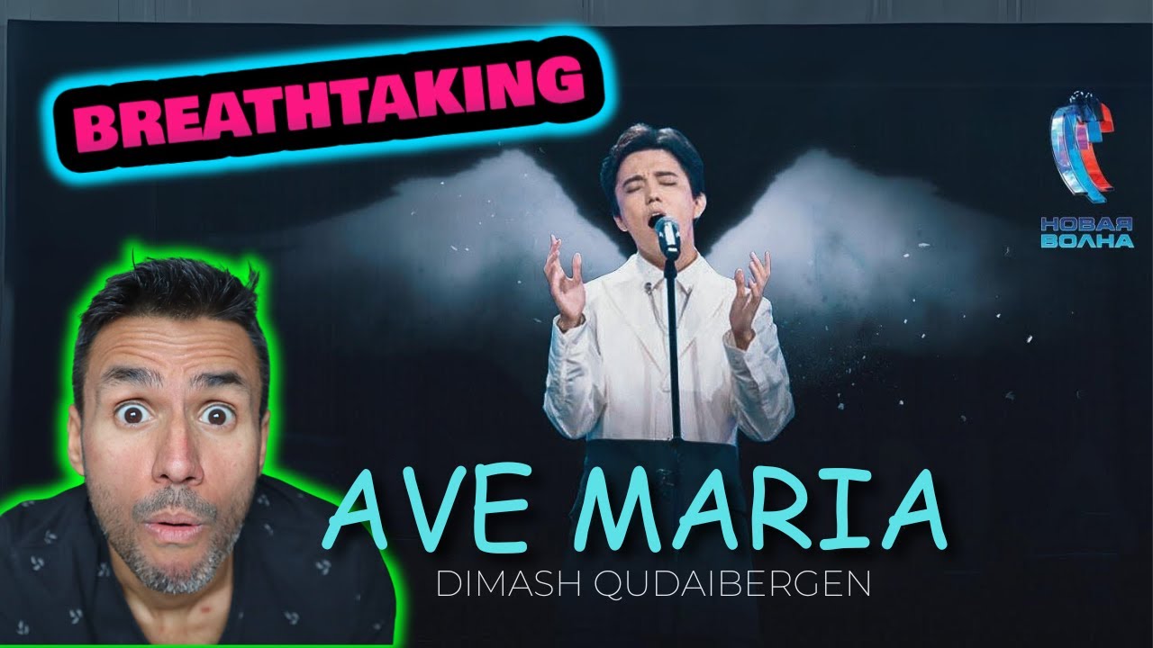 Dimash - AVE MARIA | Новая Волна 2021 (REACTION) First Time Hearing It ...