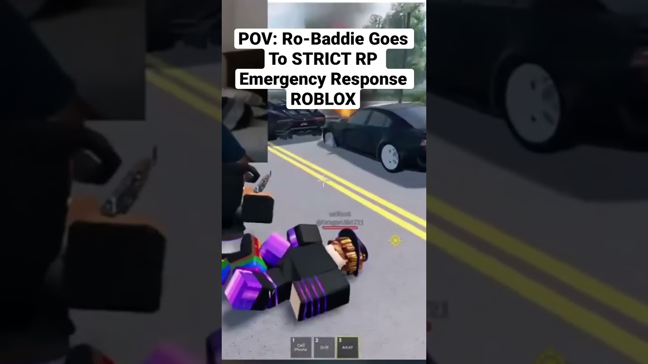 POV: Ro-Baddie Goes To STRICT RP Emergency Response ROBLOX - YouTube