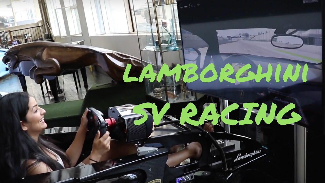Lamborghini Aventador SV Racing - YouTube