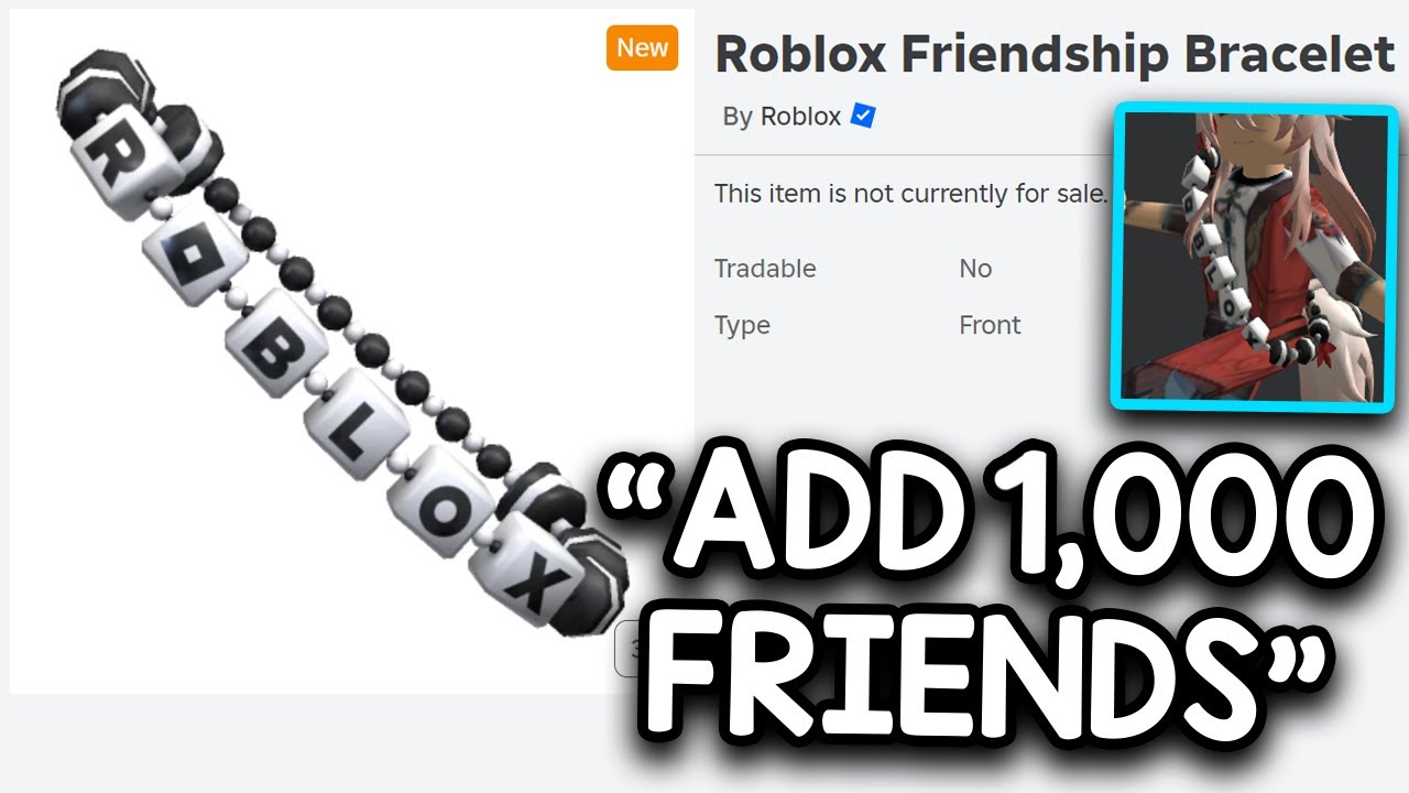Roblox Forces You To Add 1000 Friends... - YouTube