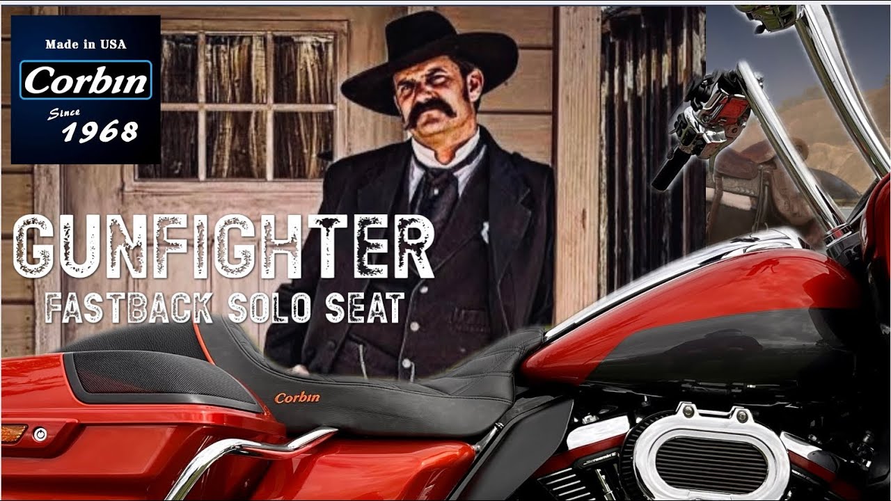 Is The Corbin Gunfighter Fastback Solo Seat Right For Your Harley ...