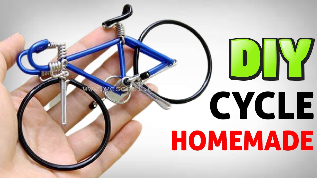 HOW T MAKE CYCLE AT HOME / MAKING AMAZING MINI CYCLE / HOW TO MAKE ...