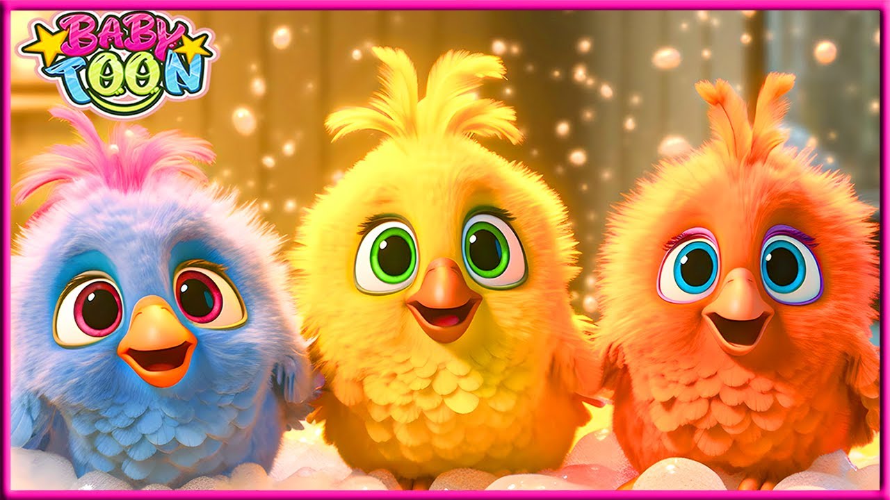Tiny Chirpers Three Little Chicks Embark on an Adventure -baby song ...