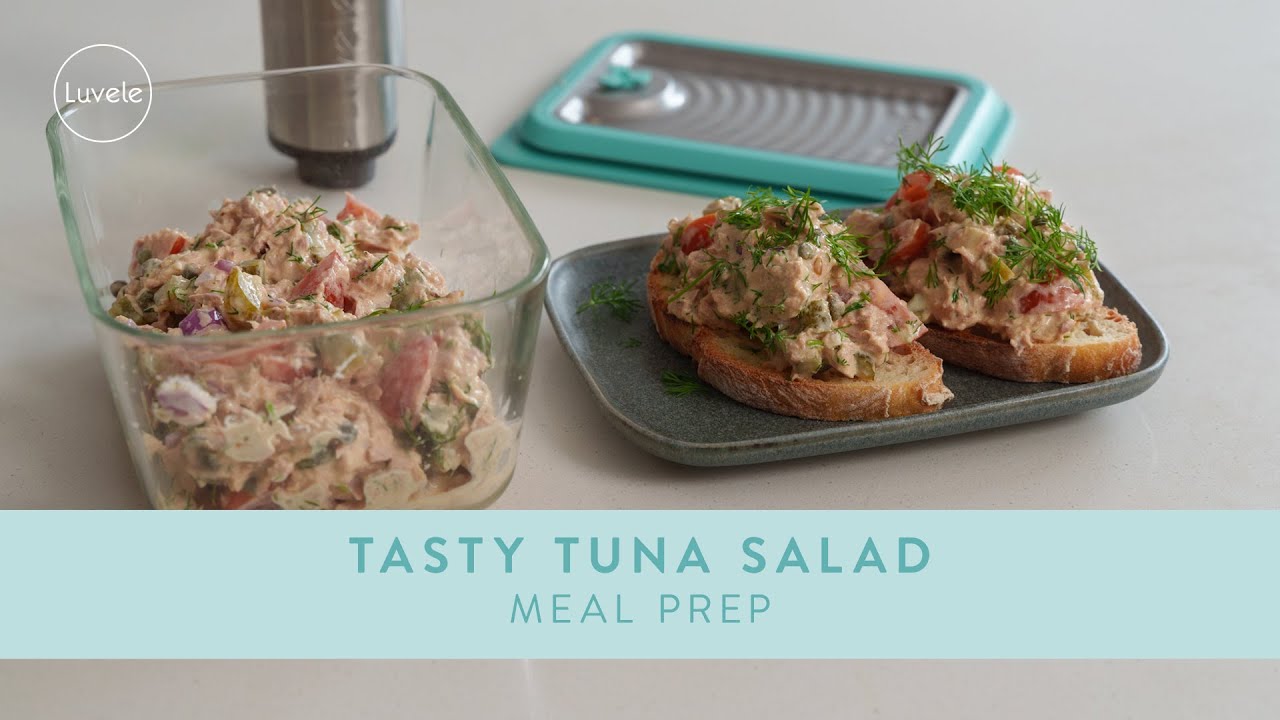 Tasty Tuna Salad Meal Prep - YouTube