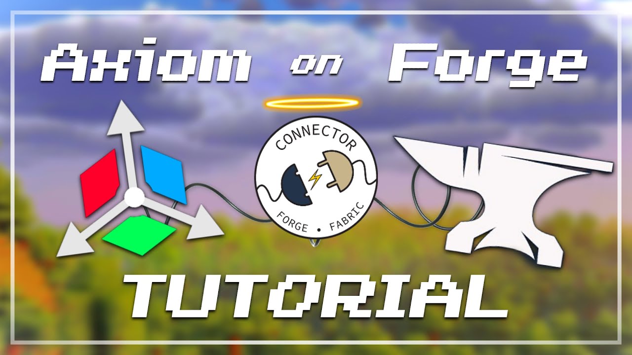 How To Get Axiom Tool on Forge - Minecraft Tutorial - YouTube