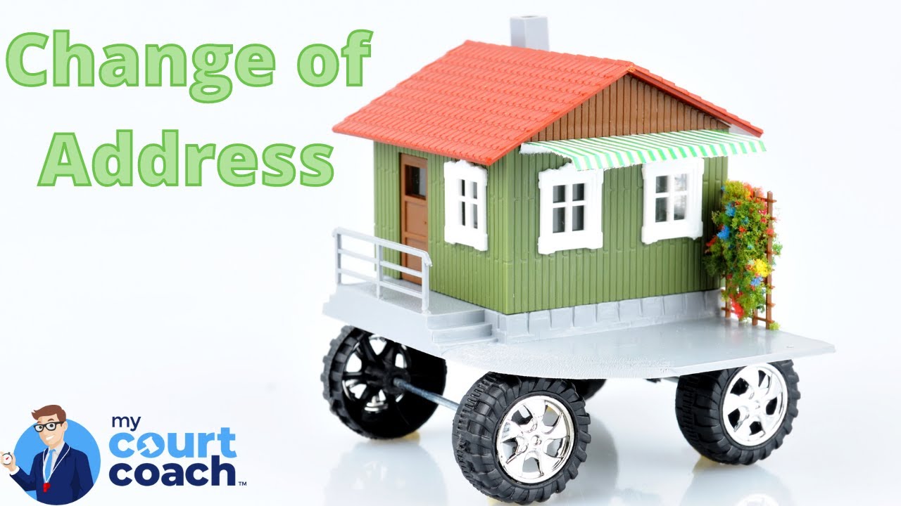 Give Notice of Change of Your Address & Contact Info to CA Family Court ...