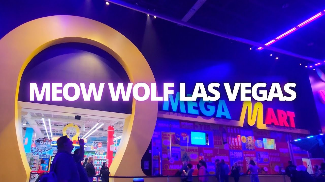 Exploring Meow Wolf in Las Vegas, Nevada USA Walking Tour #meowwolf # ...