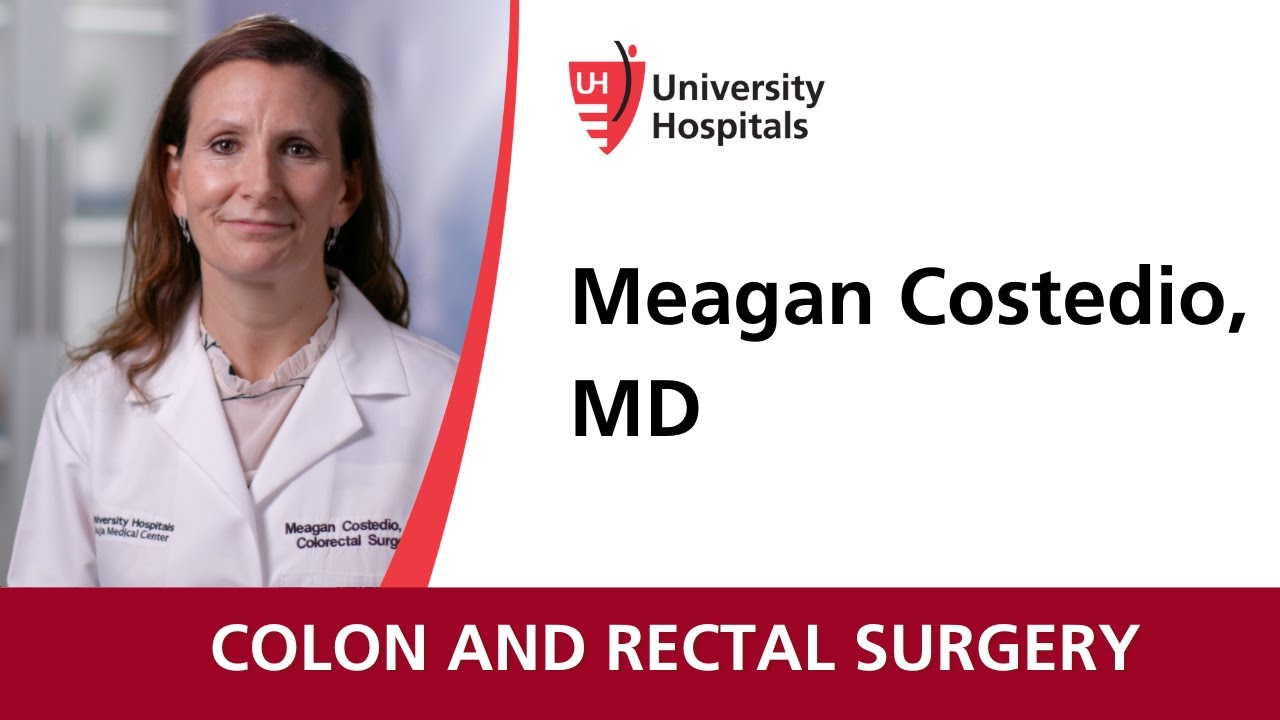 Dr. Meagan Costedio - Colon and Rectal Surgery - YouTube