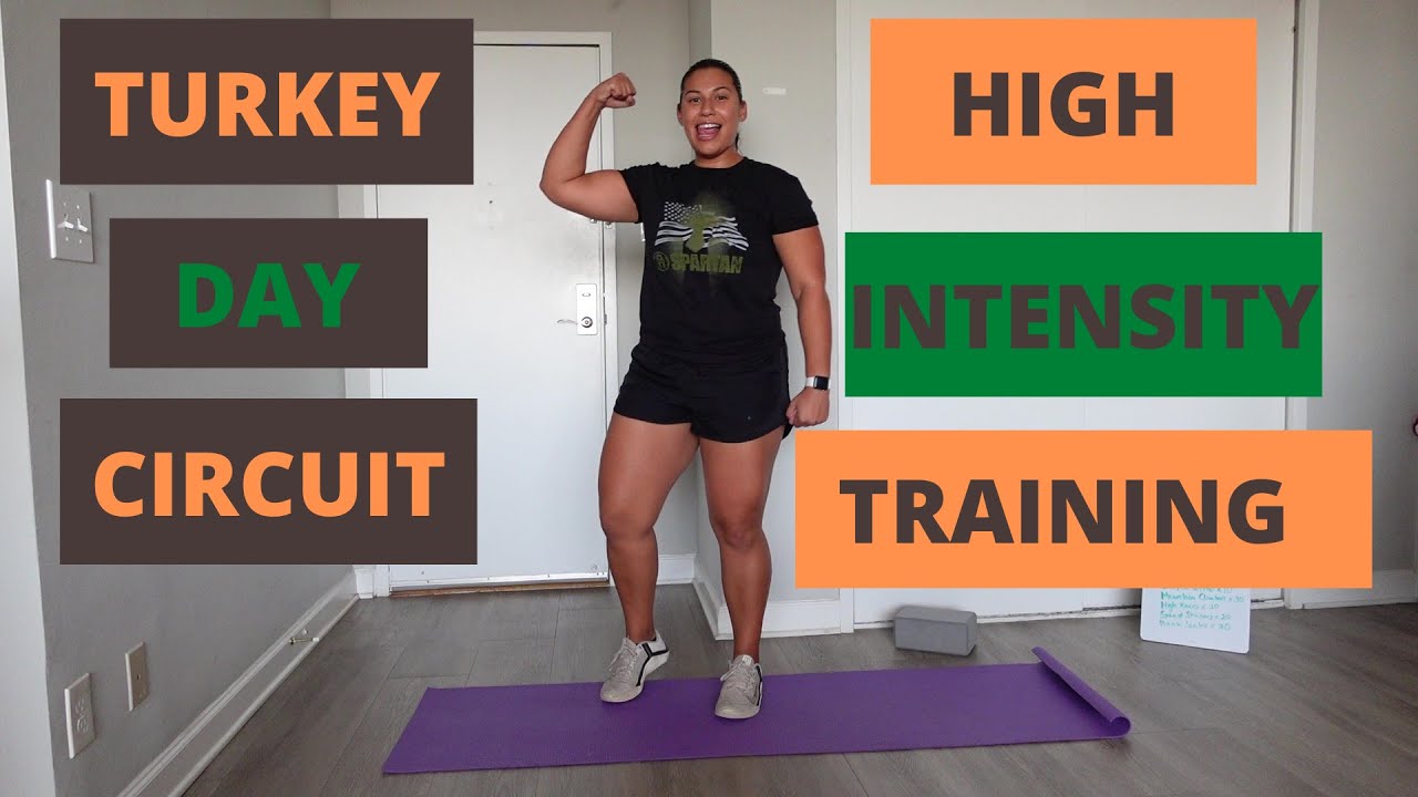 TURKEY DAY WORKOUT!! - YouTube