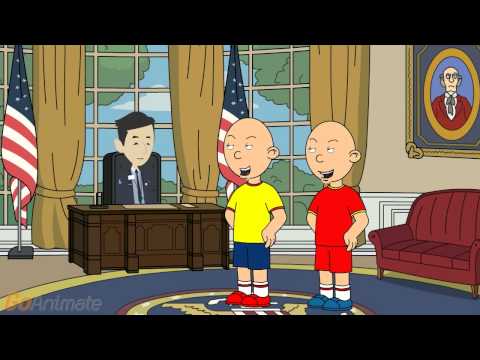 Goanimate Caillou & Daillou Gets Dad Fired And Gets Grounded - YouTube
