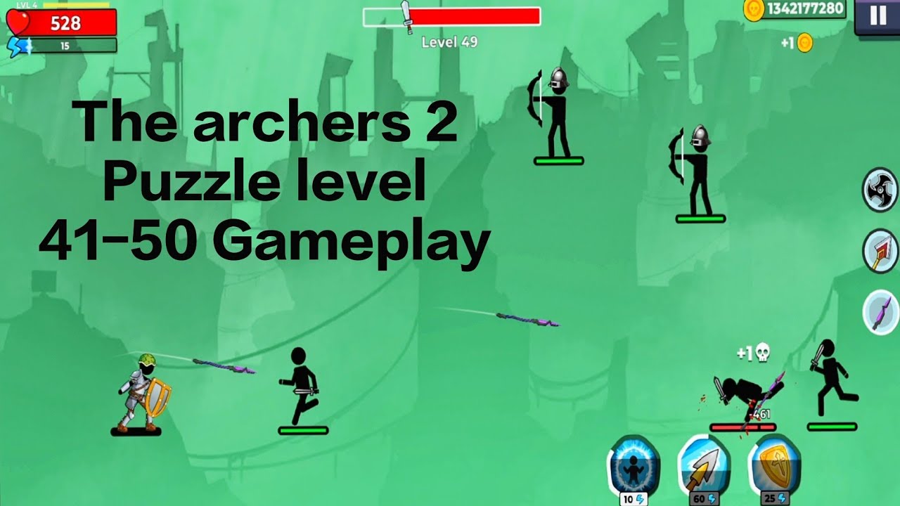 How to Play The Archers 2: Puzzle level 41-50 Android Gameplay - YouTube