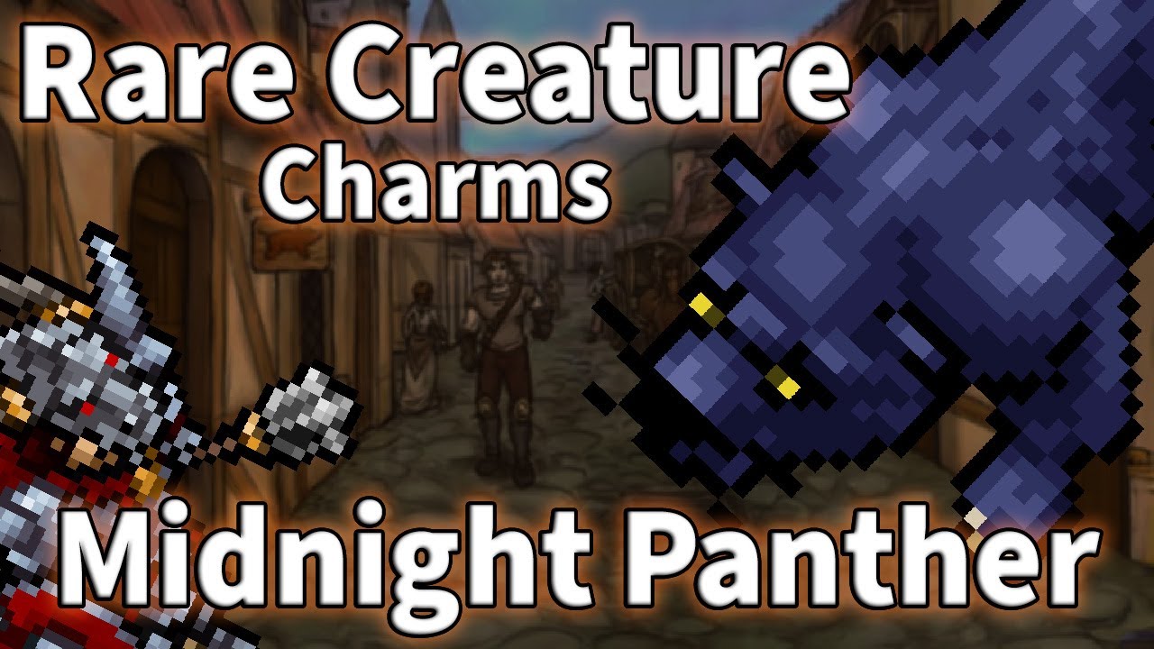 [Tibia] - #Charms | #Midnight panthers (5 Kills - 50 Charms Points ...