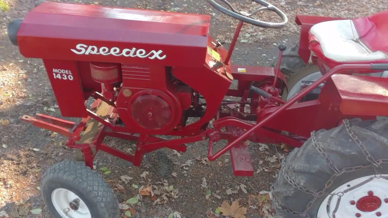 Speedex 1430 steering issues easy fix - YouTube