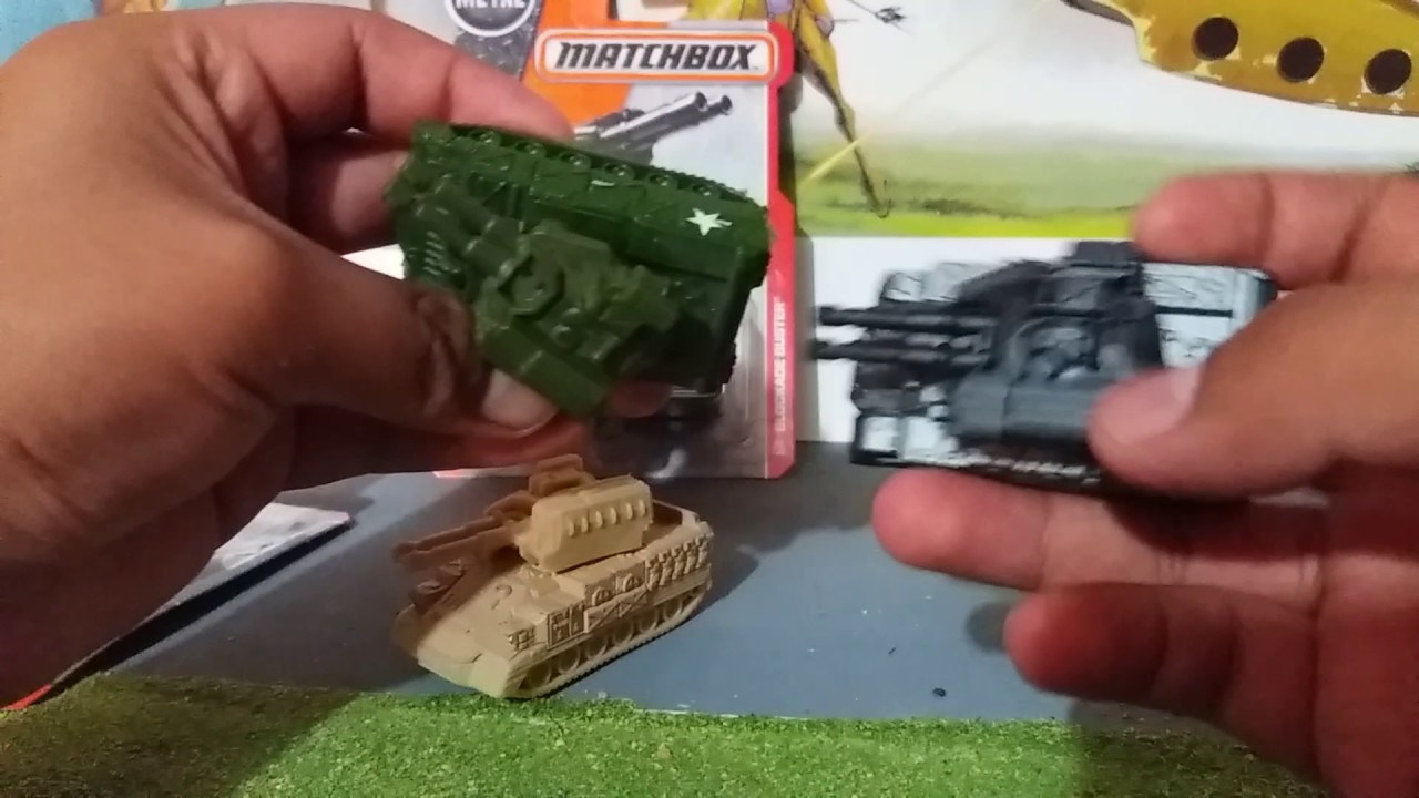 Review Tanque Militar de Matchbox Blockade Buster - YouTube