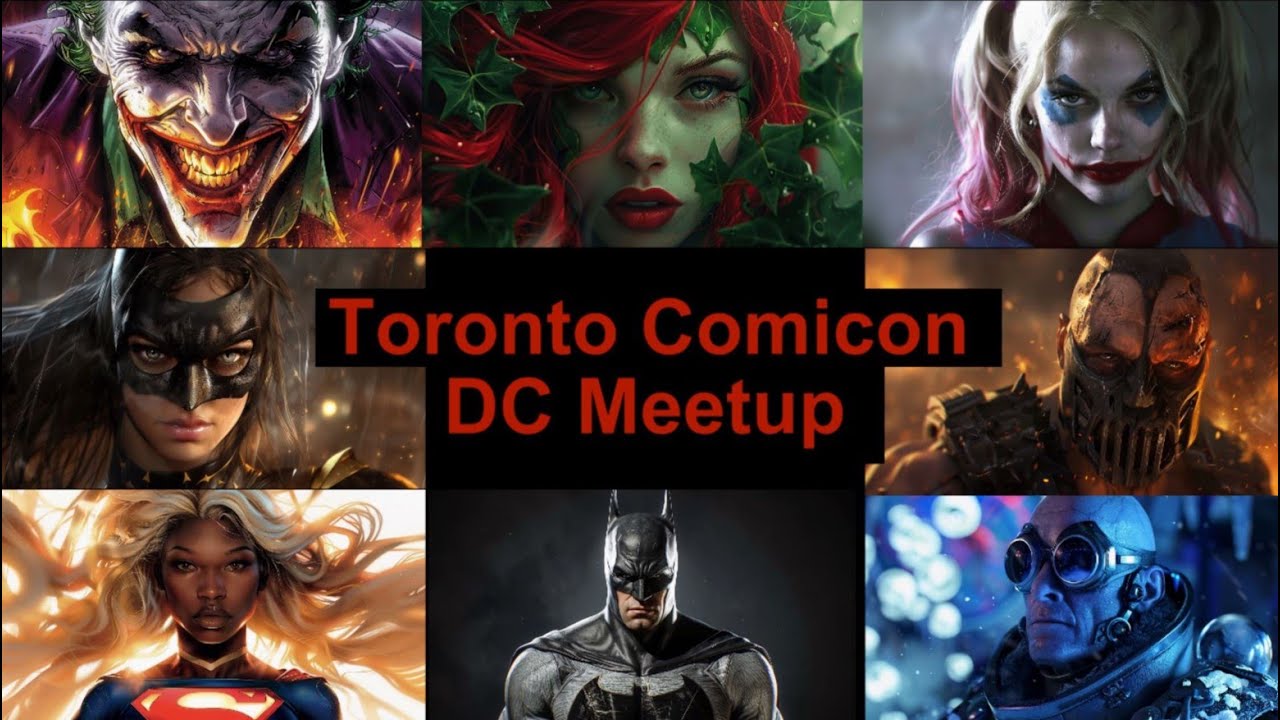 Toronto Comicon 2024 Friday DC Meetup - YouTube