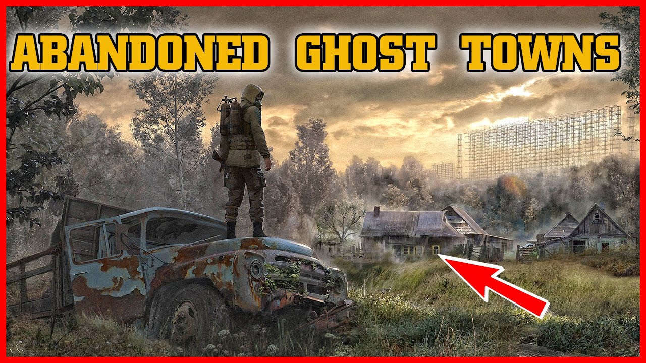 15 Mysterious Ghost Towns Scattered Around The World. Top 15 Abandoned ...